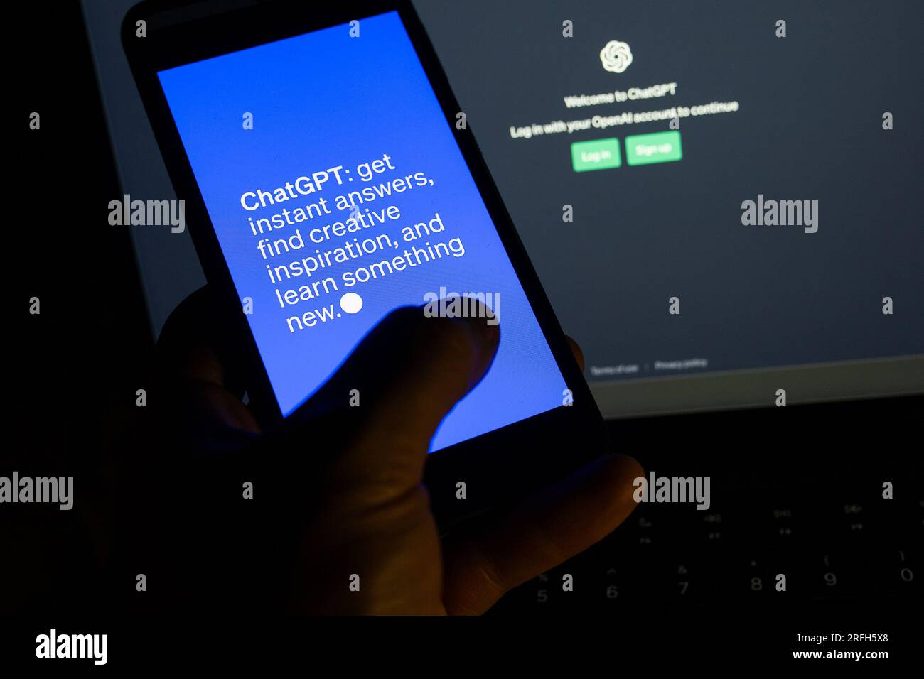 Chat gpt logo hi-res stock photography and images - Alamy