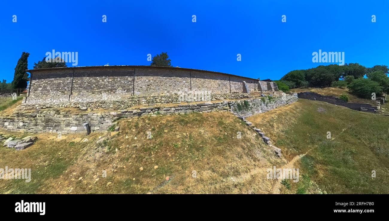 Apollonia was Greek colony founded in the 7th century BC on a hilltop ...