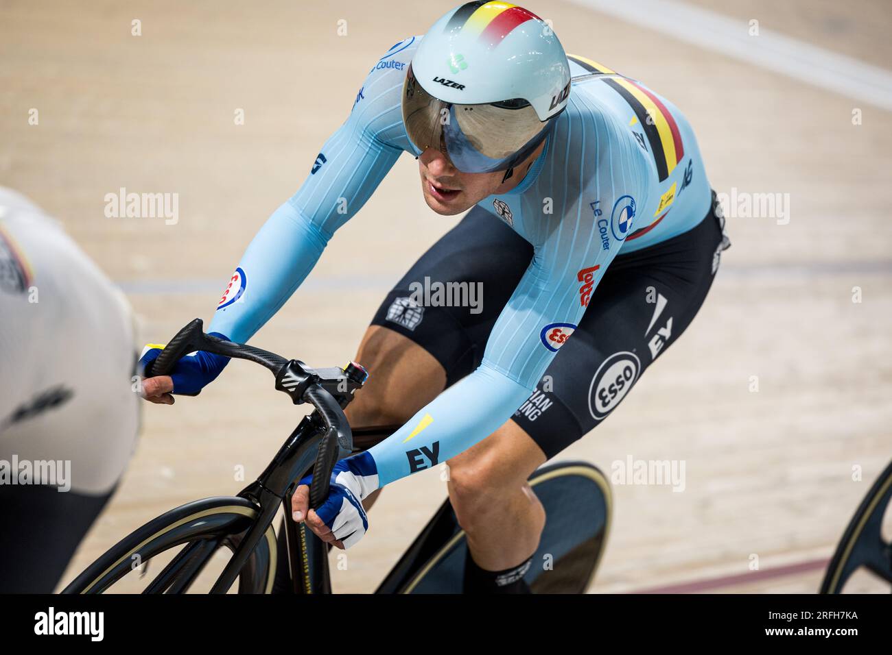 Glasgow, UK. 03rd Aug, 2023. Belgian Tuur Dens pictured in action ...