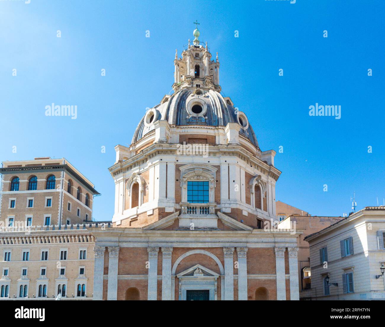 Rome, Lazio, Italy, Church of Santa Maria di Loreto,( in Italian ...