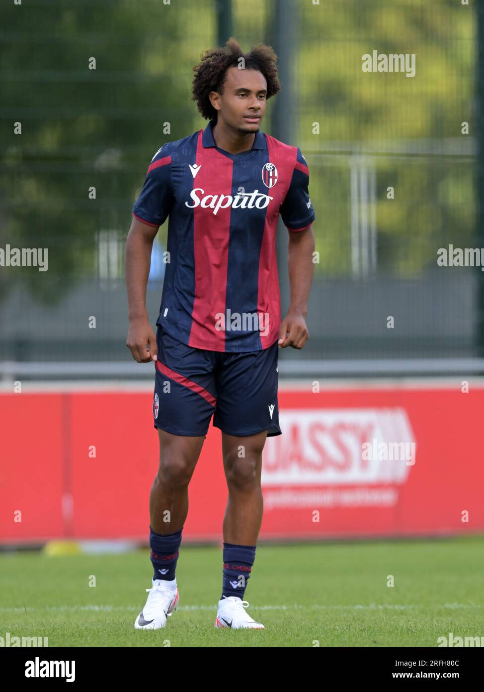 UTRECHT - Joshua Zirkzee of Bologna FC during the friendly match ...