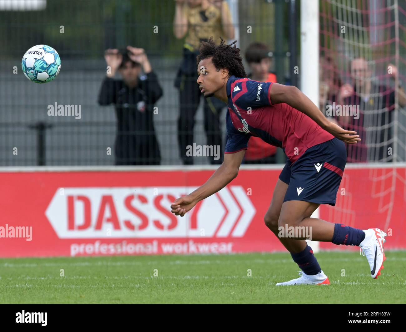 UTRECHT - Joshua Zirkzee of Bologna FC during the friendly match ...