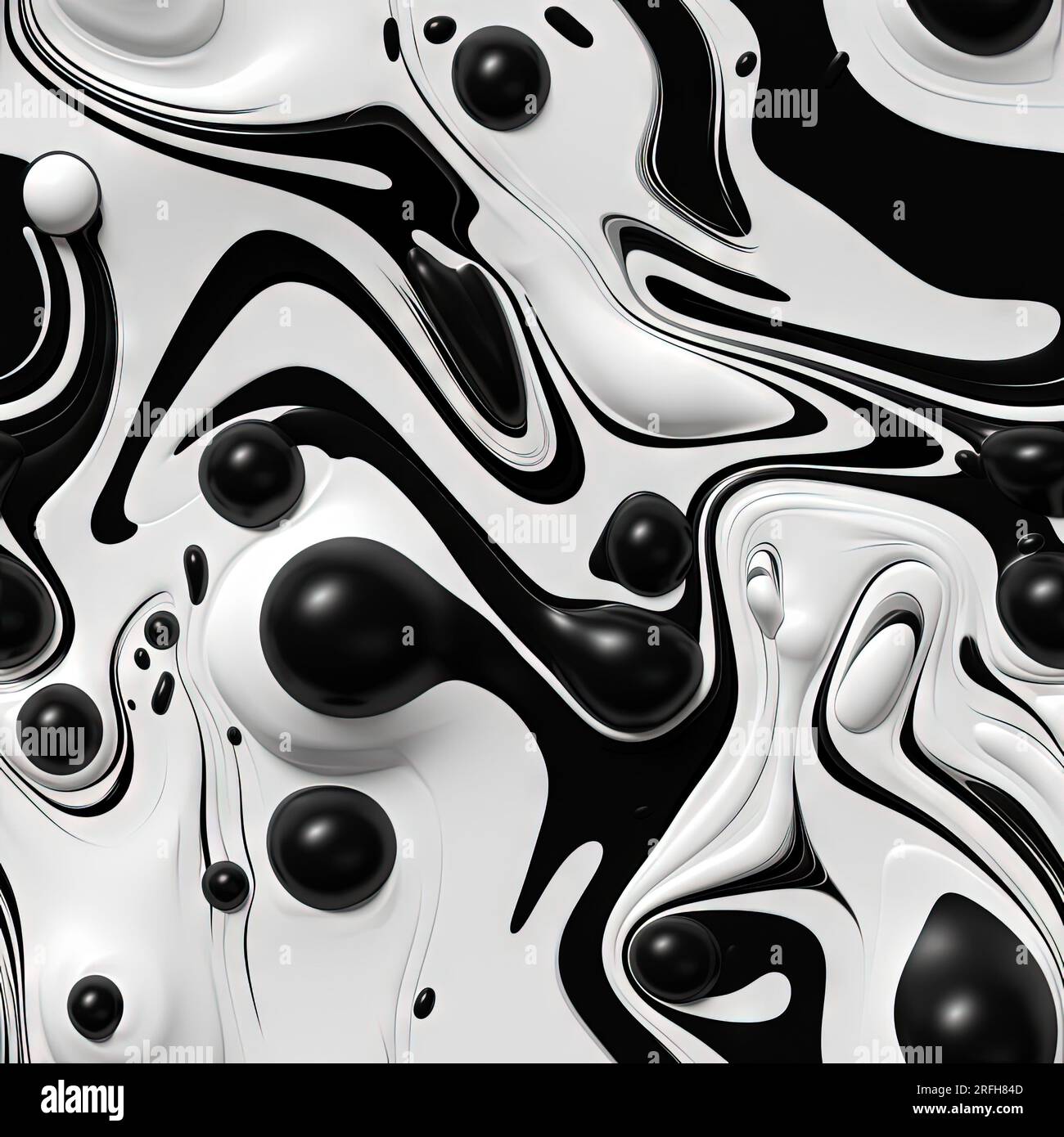 Abstract Liquid Melting plastic effect background creating a unique ...