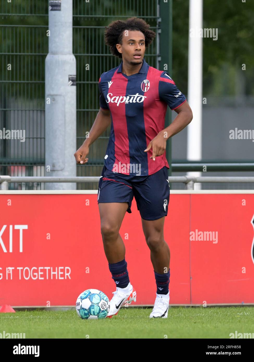 UTRECHT - Joshua Zirkzee of Bologna FC during the friendly match between FC Utrecht and Bologna ...