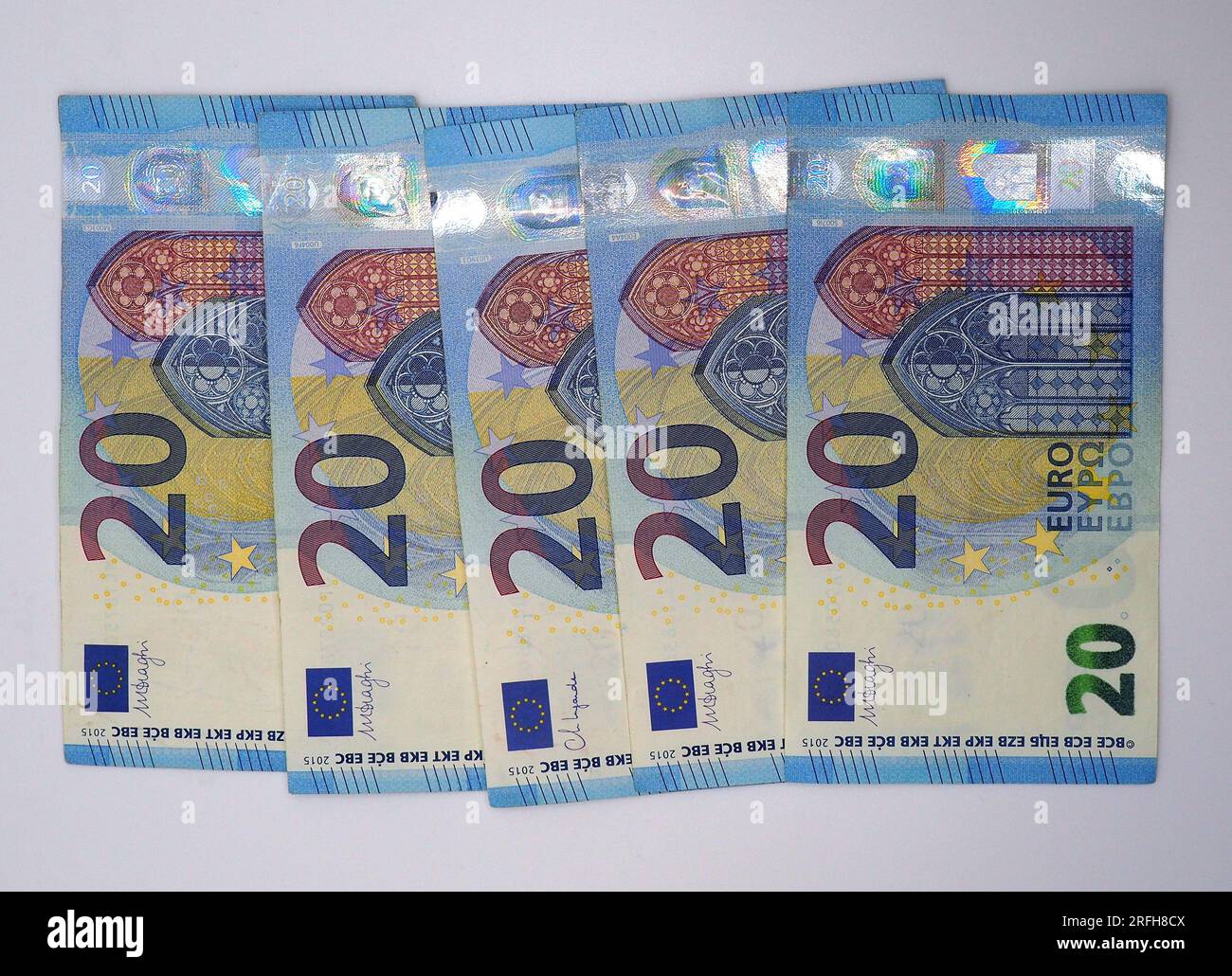 20 euro banknotes, Euro, paper banknotes, EUR, €, European Union Stock ...