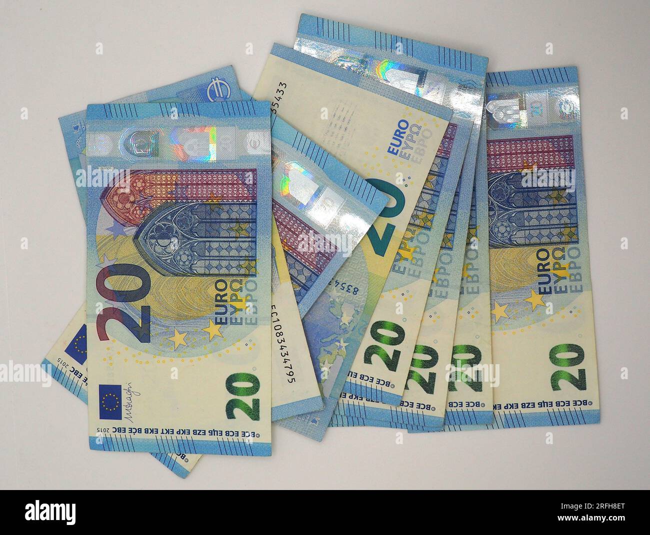 20 euro banknotes, Euro, paper banknotes, EUR, €, European Union Stock ...