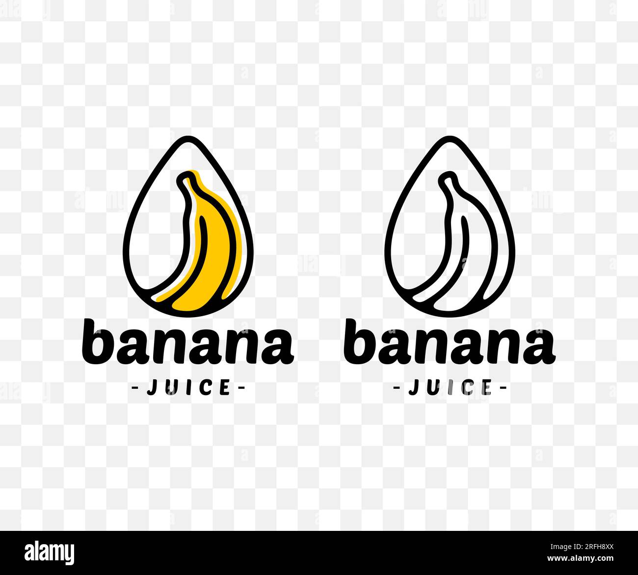 Vegetable banana plant Stock Vector Images - Alamy