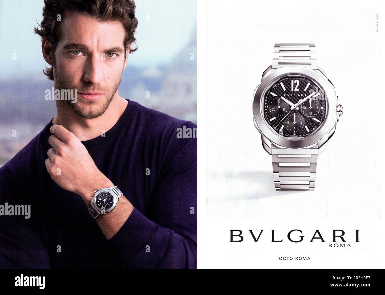 GQ Magazine Summer 2023/US edition Advert, USA Stock Photo - Alamy