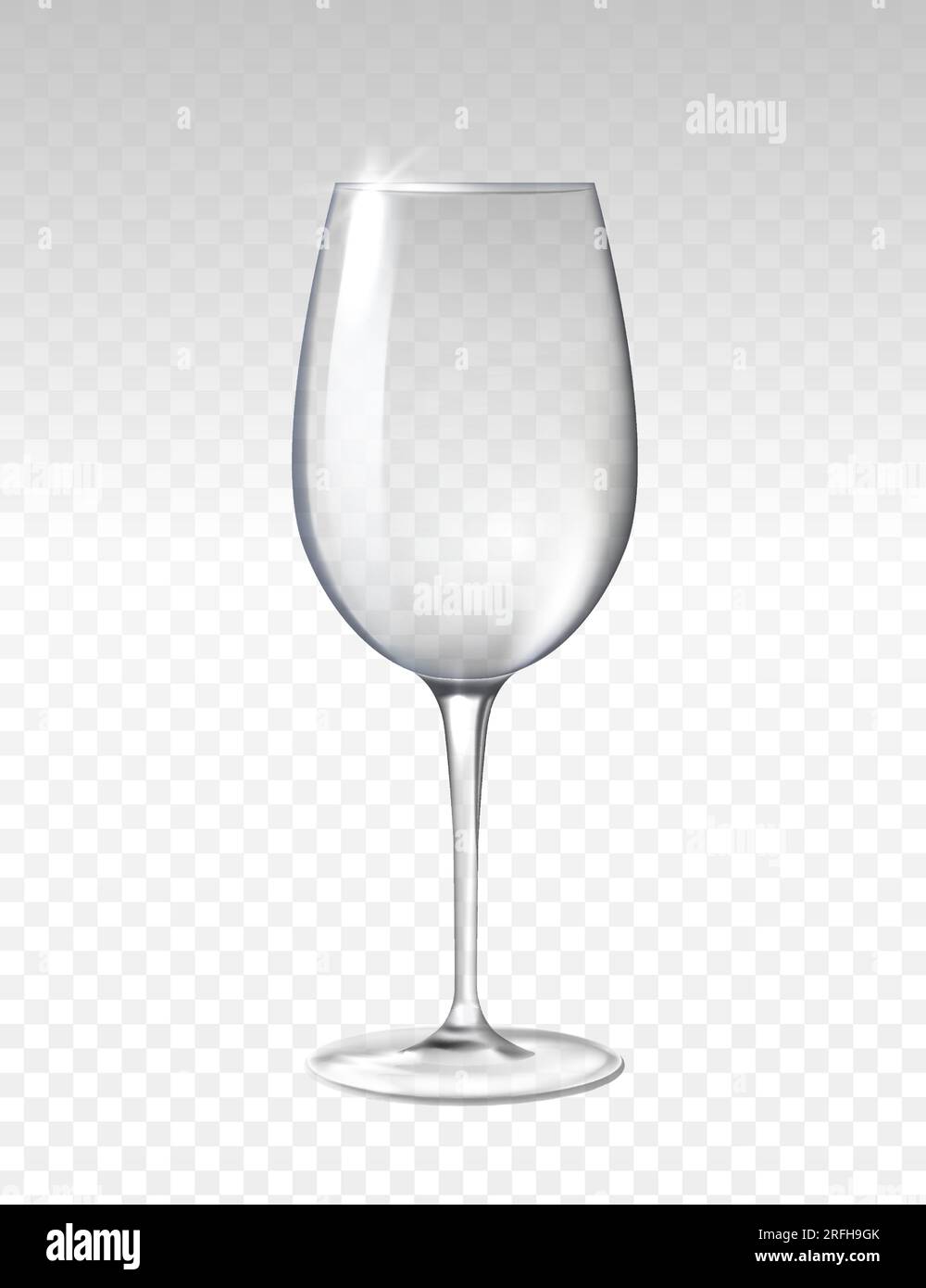 Glass of wine vector concept Stock Vector Image & Art - Alamy