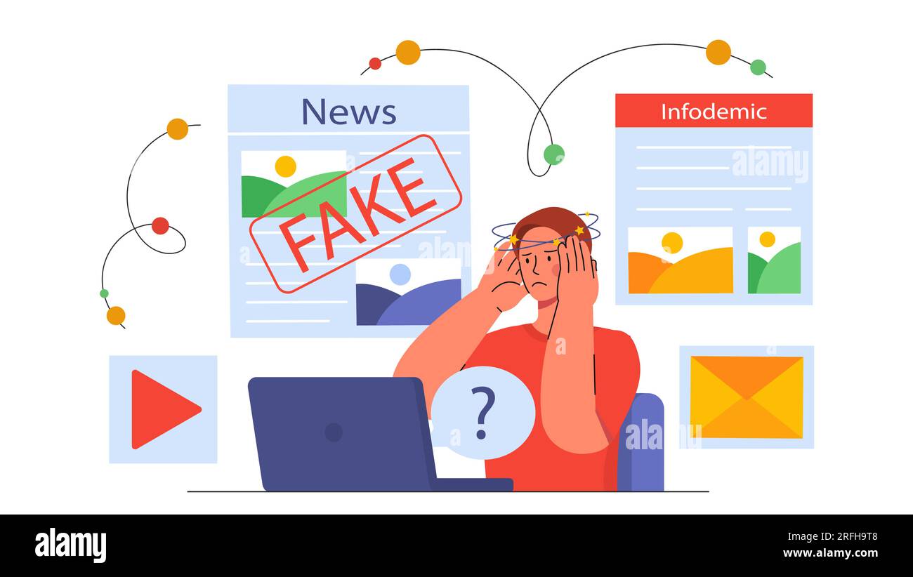 Media manipulation cartoon hi-res stock photography and images - Alamy