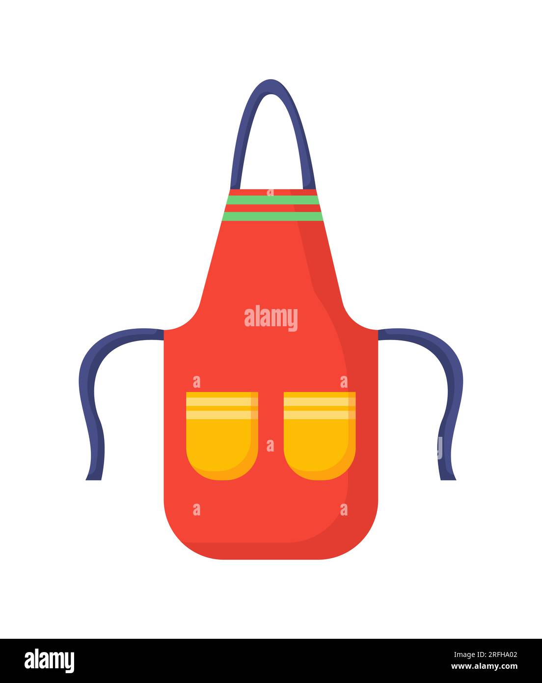 Kitchen apron vector concept Stock Vector Image & Art - Alamy