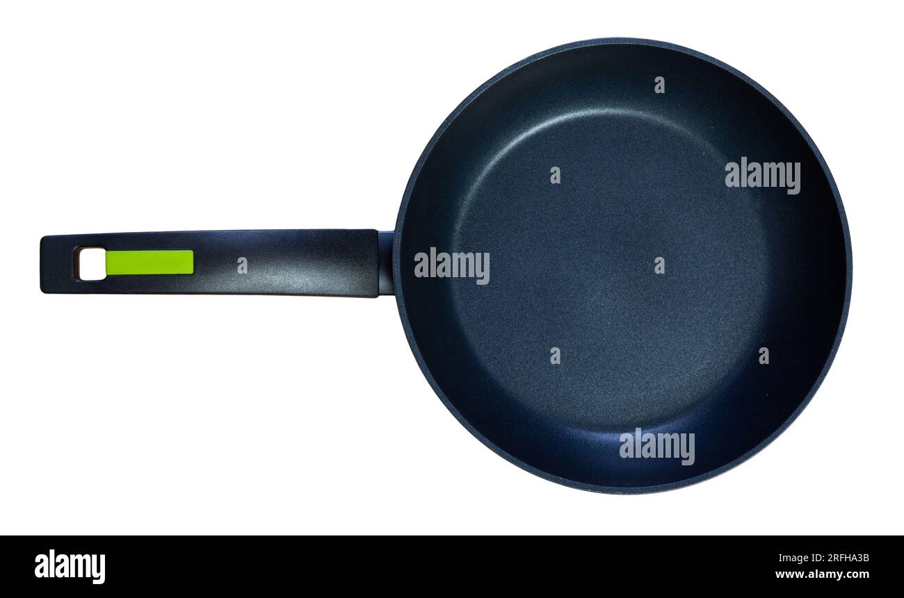 New frying pan with non-burning coating Stock Photo - Alamy