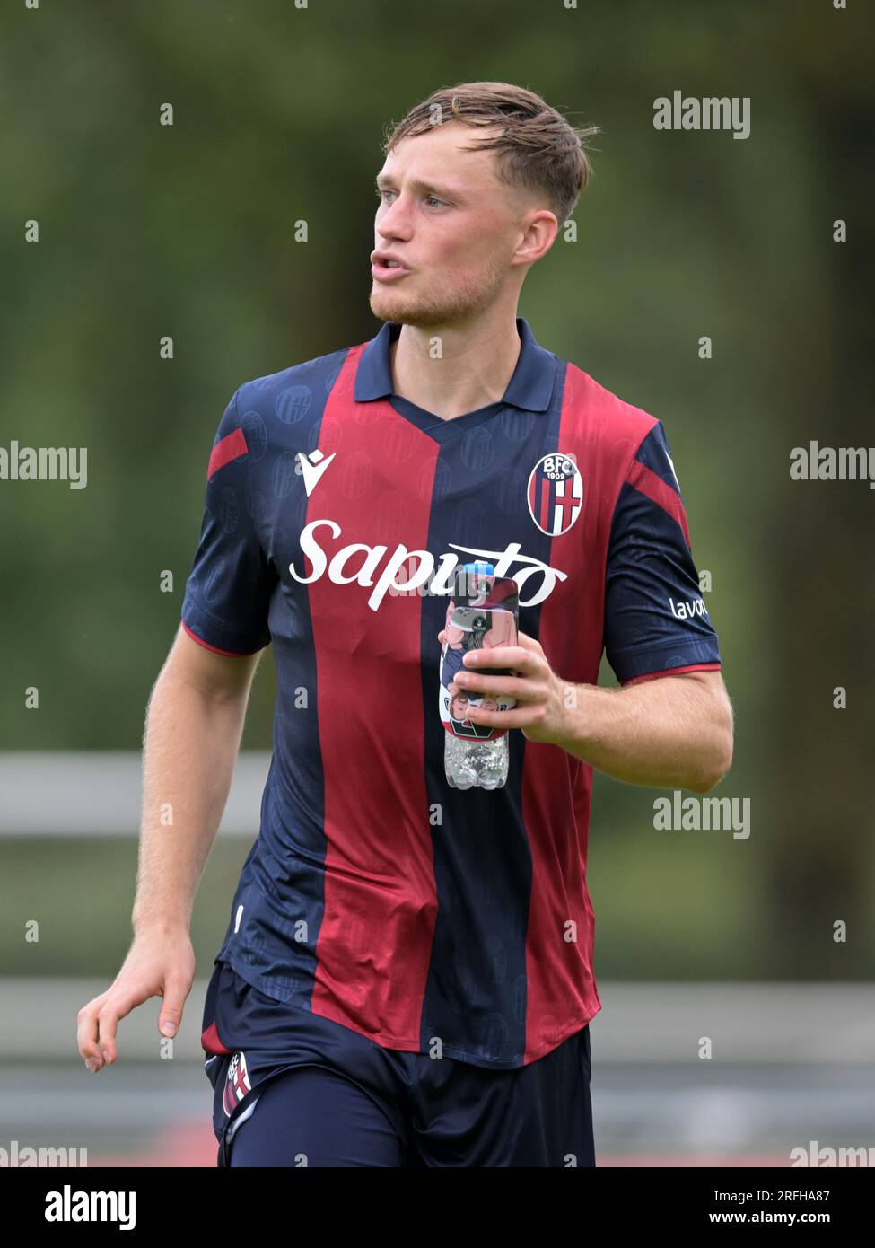 UTRECHT - Sam Beukema of Bologna FC during the friendly match between ...