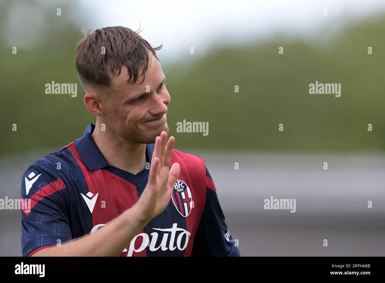 UTRECHT - Sam Beukema of Bologna FC during the friendly match between ...