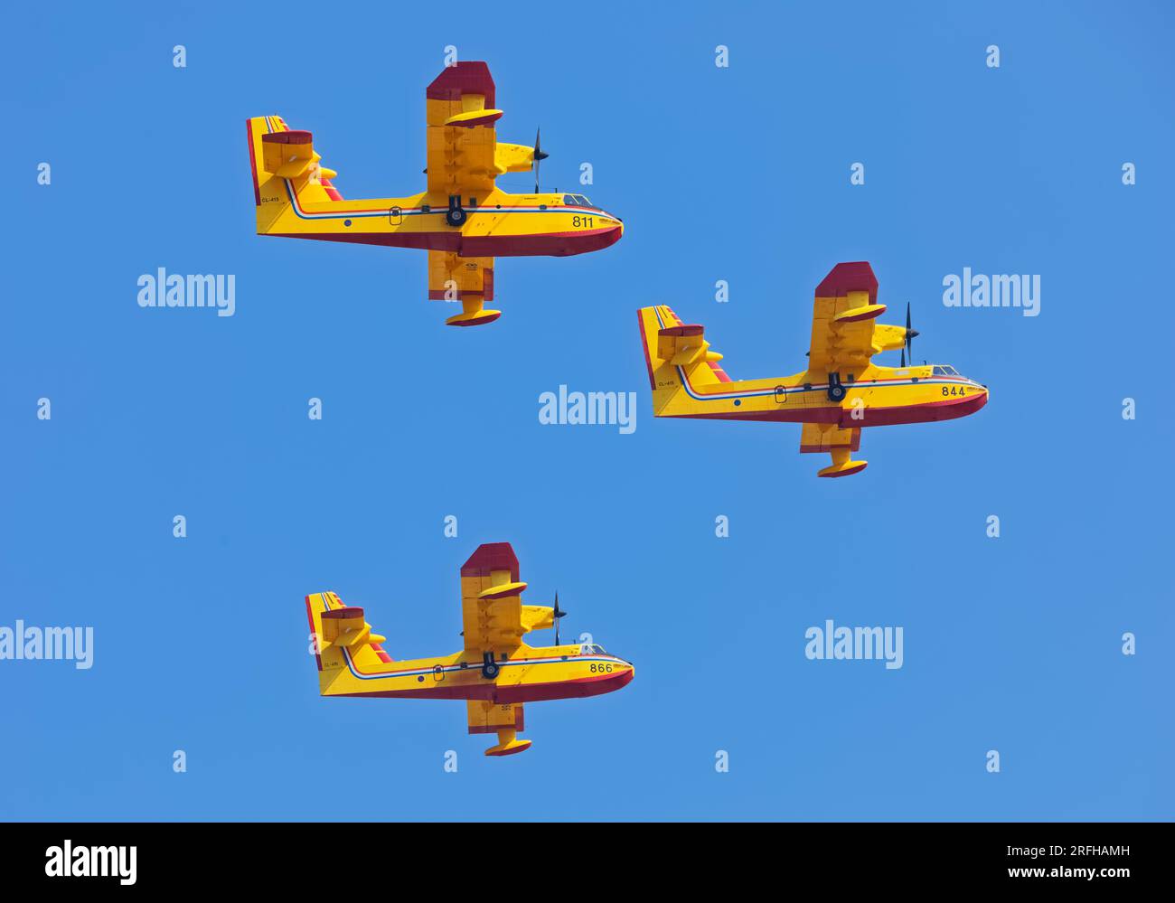 Canadair Firefighting Planes During Operation Storm Celebration in Knin ...