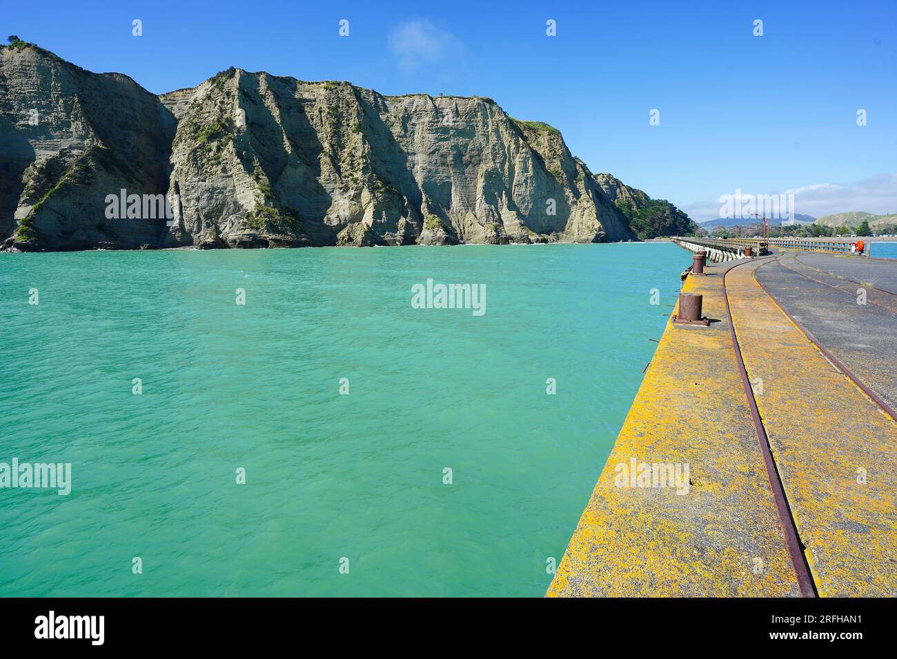 Tolaga bay wharf hi-res stock photography and images - Alamy