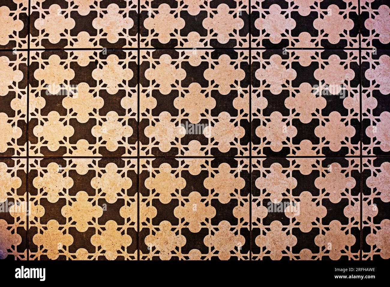 geometric background of facing interior tiles for interiors Stock Photo ...