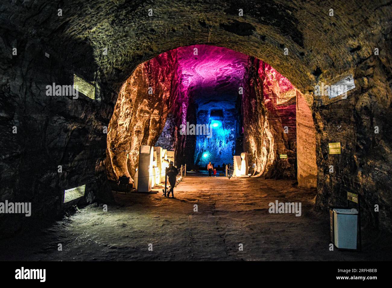 Colombia 03-08-2023-La Catedral de la Sal es un recinto construido en ...