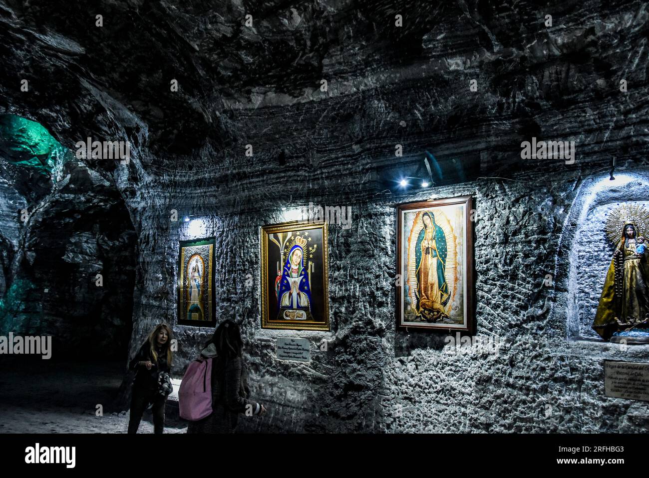 Colombia 03-08-2023-La Catedral de la Sal es un recinto construido en ...