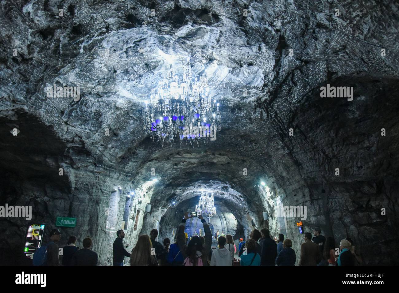 Colombia 03-08-2023-La Catedral de la Sal es un recinto construido en ...