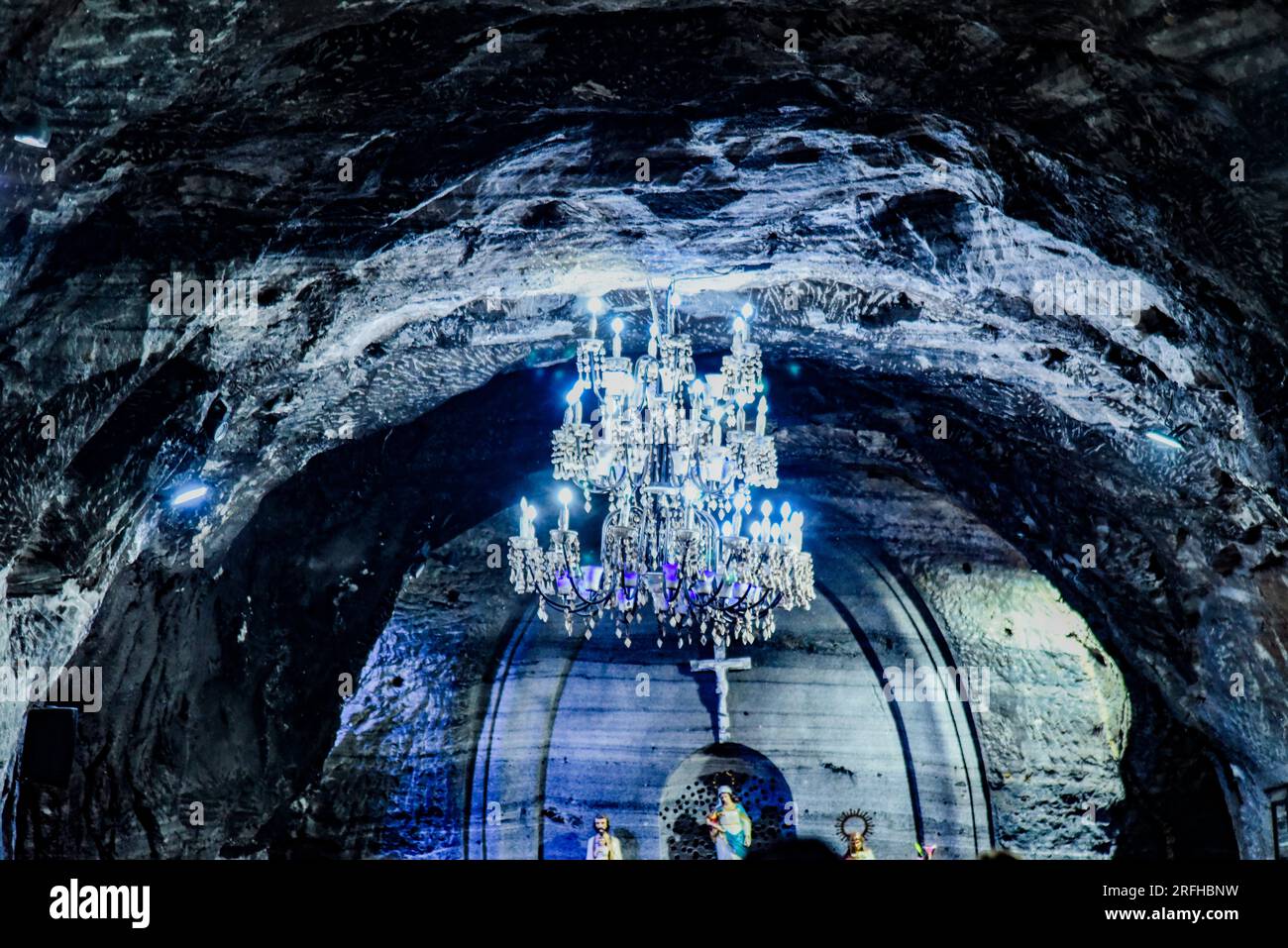 Colombia 03-08-2023-La Catedral de la Sal es un recinto construido en ...