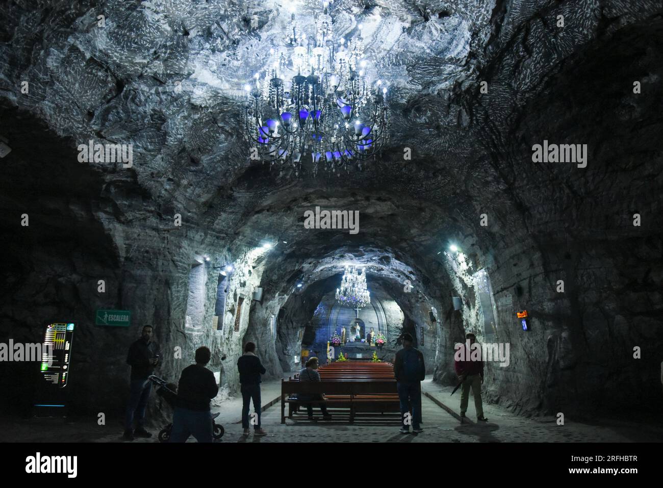 Colombia 03-08-2023-La Catedral de la Sal es un recinto construido en ...