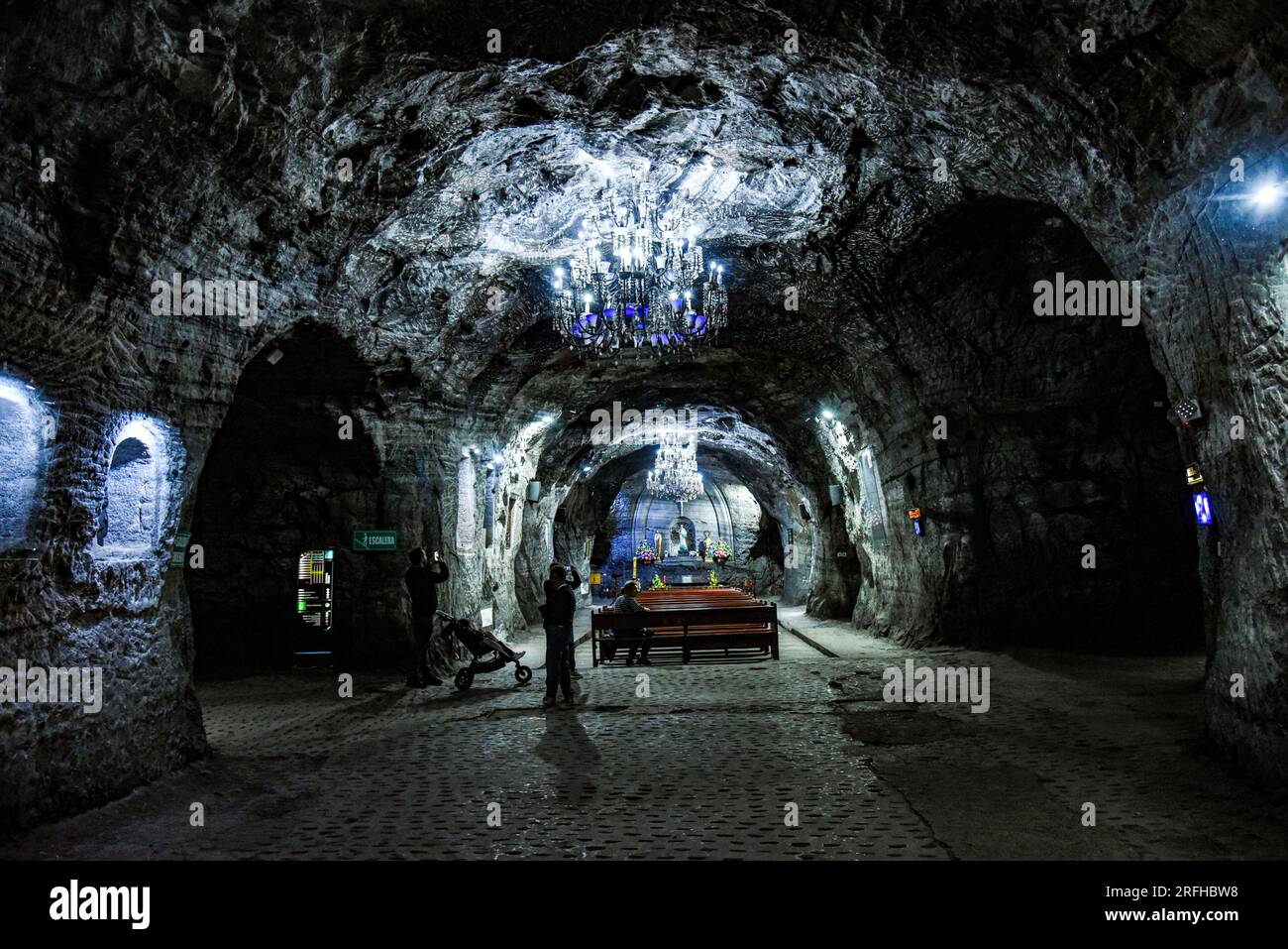 Colombia 03-08-2023-La Catedral de la Sal es un recinto construido en ...