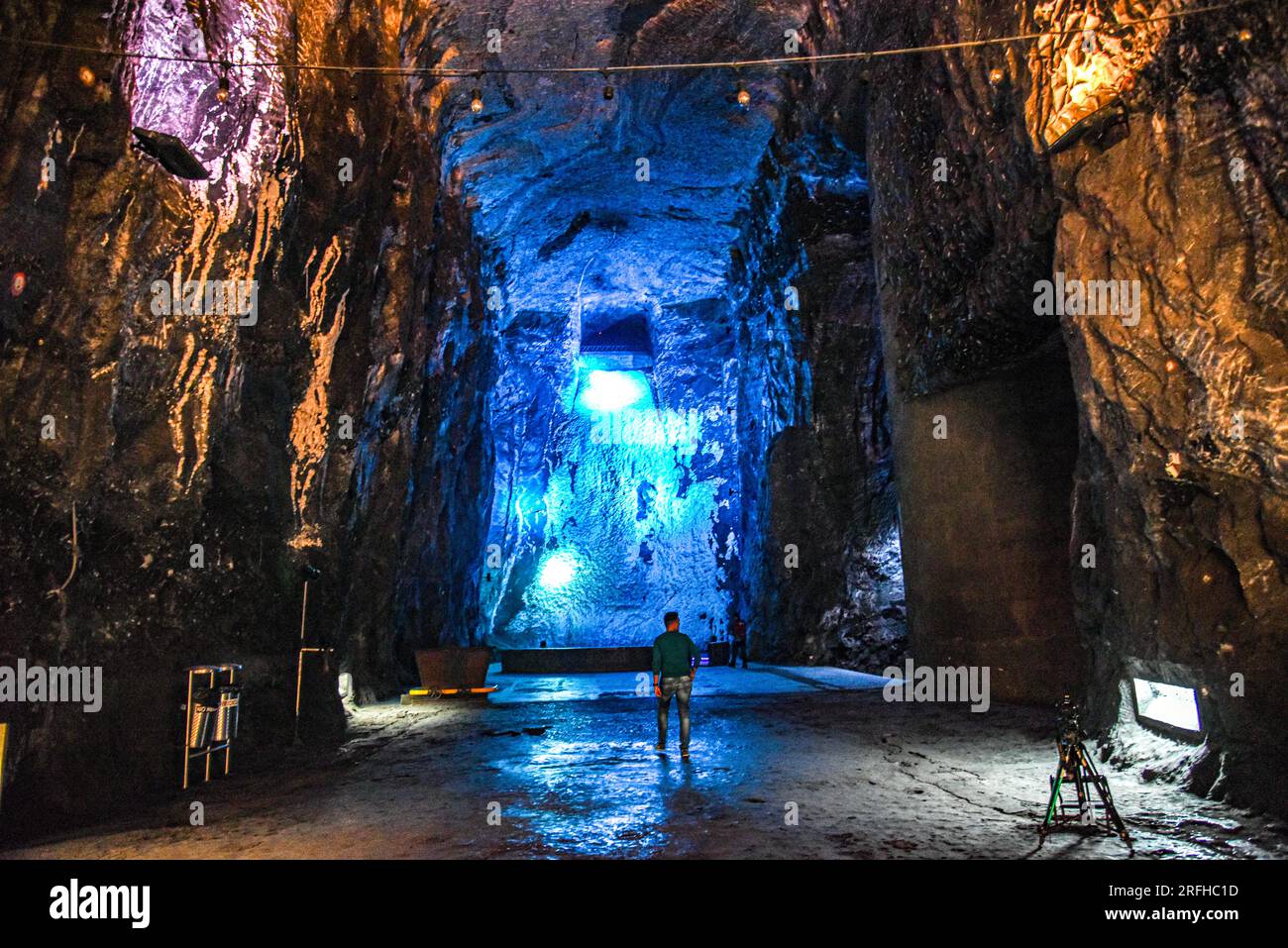 Colombia 03-08-2023-La Catedral de la Sal es un recinto construido en ...