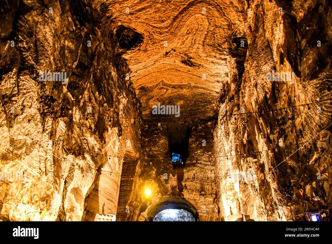 Colombia 03-08-2023-La Catedral de la Sal es un recinto construido en ...
