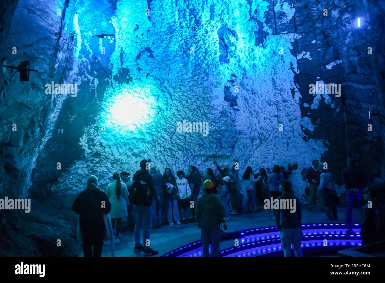 Colombia 03-08-2023-La Catedral de la Sal es un recinto construido en ...