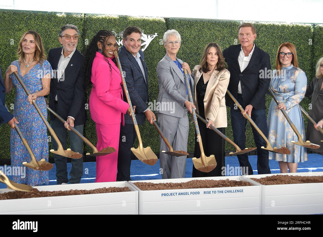 Los Angeles, USA. 03rd Aug, 2023. (L-R) Trisha Cardoso, Chuck Lorre ...