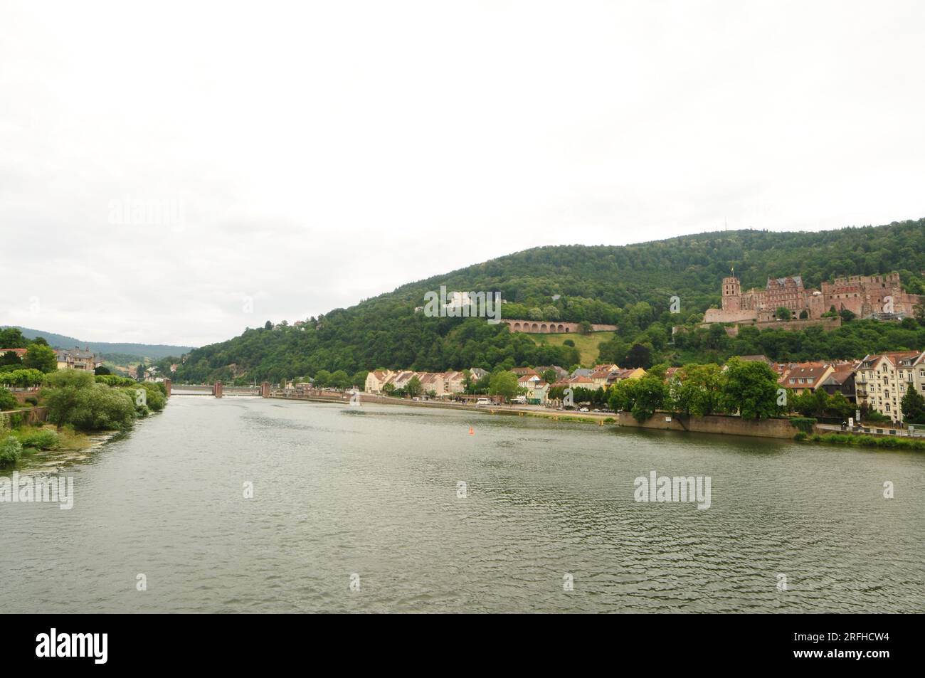 Neckar River in Heidelberg Germany Stock Photo - Alamy
