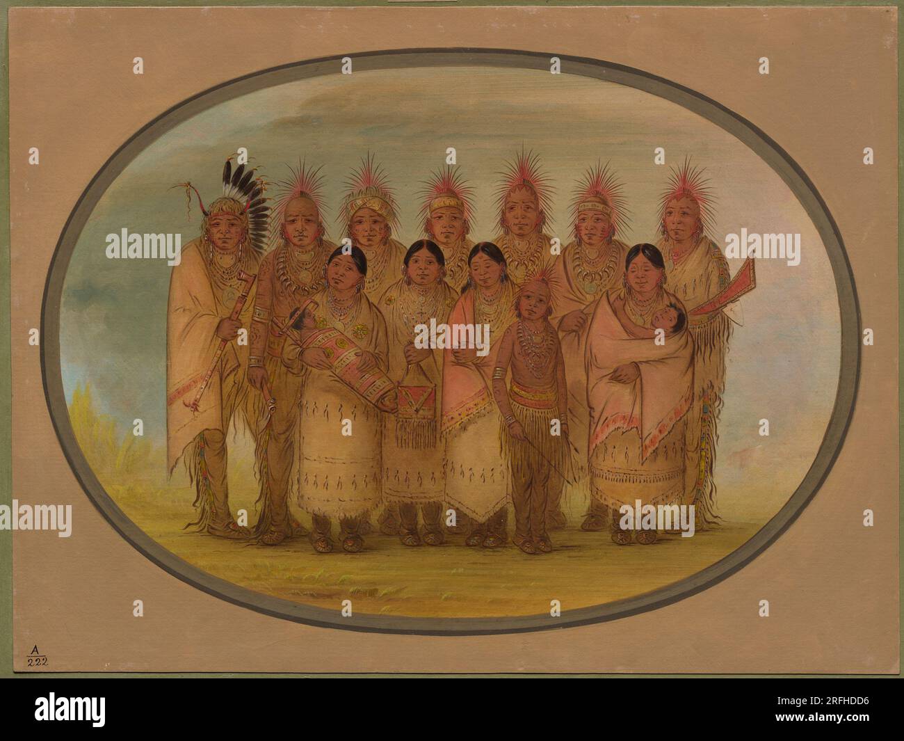 Iowa Indians Who Visited London and Paris between 1861 and 1869 by ...