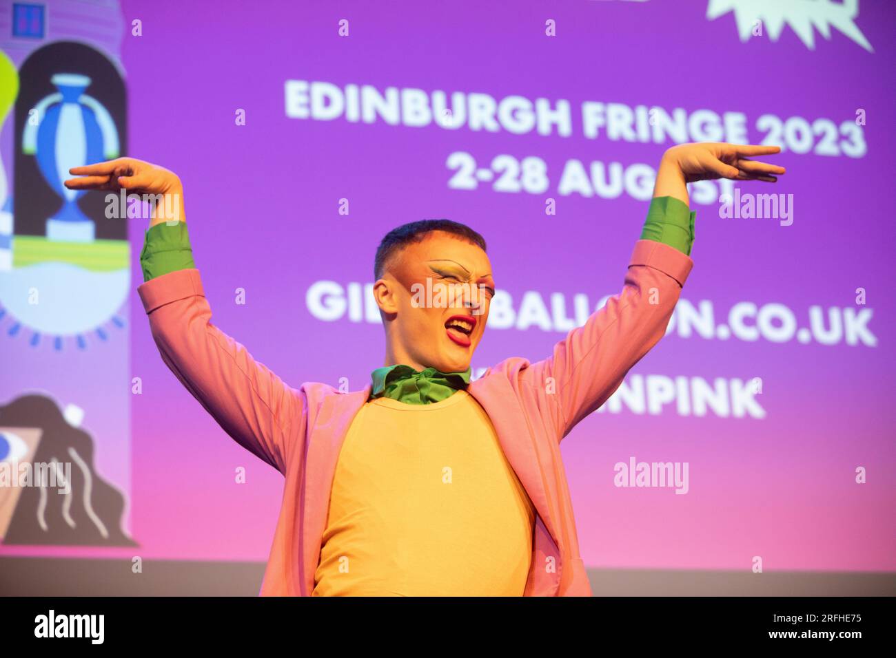 Edinburgh. Scotland, UK. 3rd Aug, 2023. Press call: Gilded Balloon ...