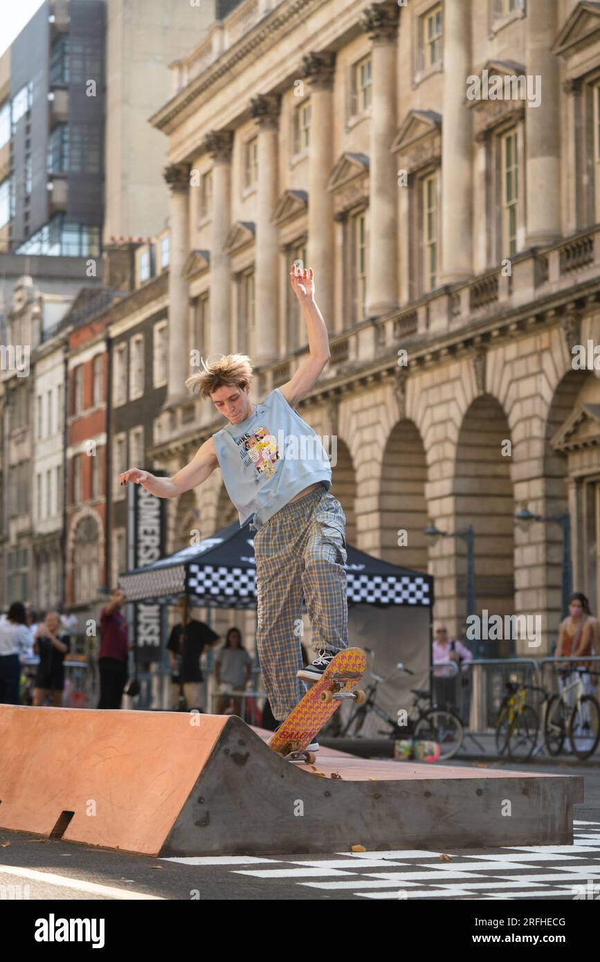 Vans presents SKATE THE STRAND in collaboration with Westminster City ...