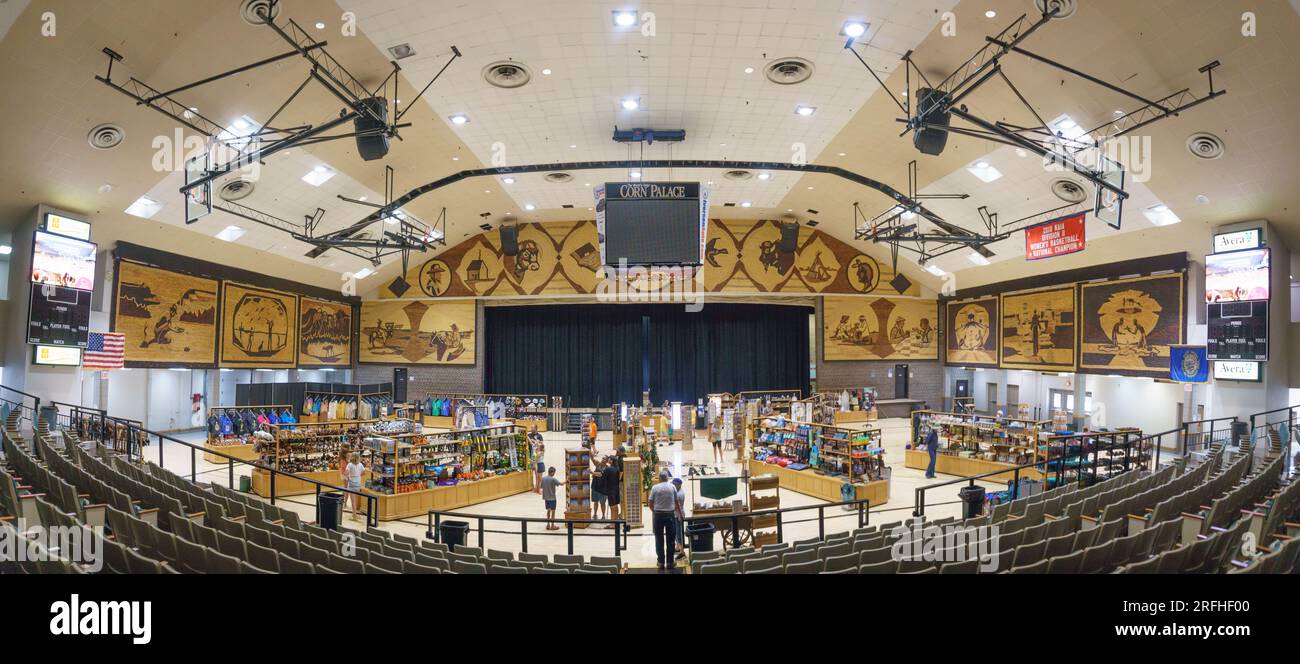 Corn Palace, Mitchell, South Dakota, World's Only Corn Palace, inside ...