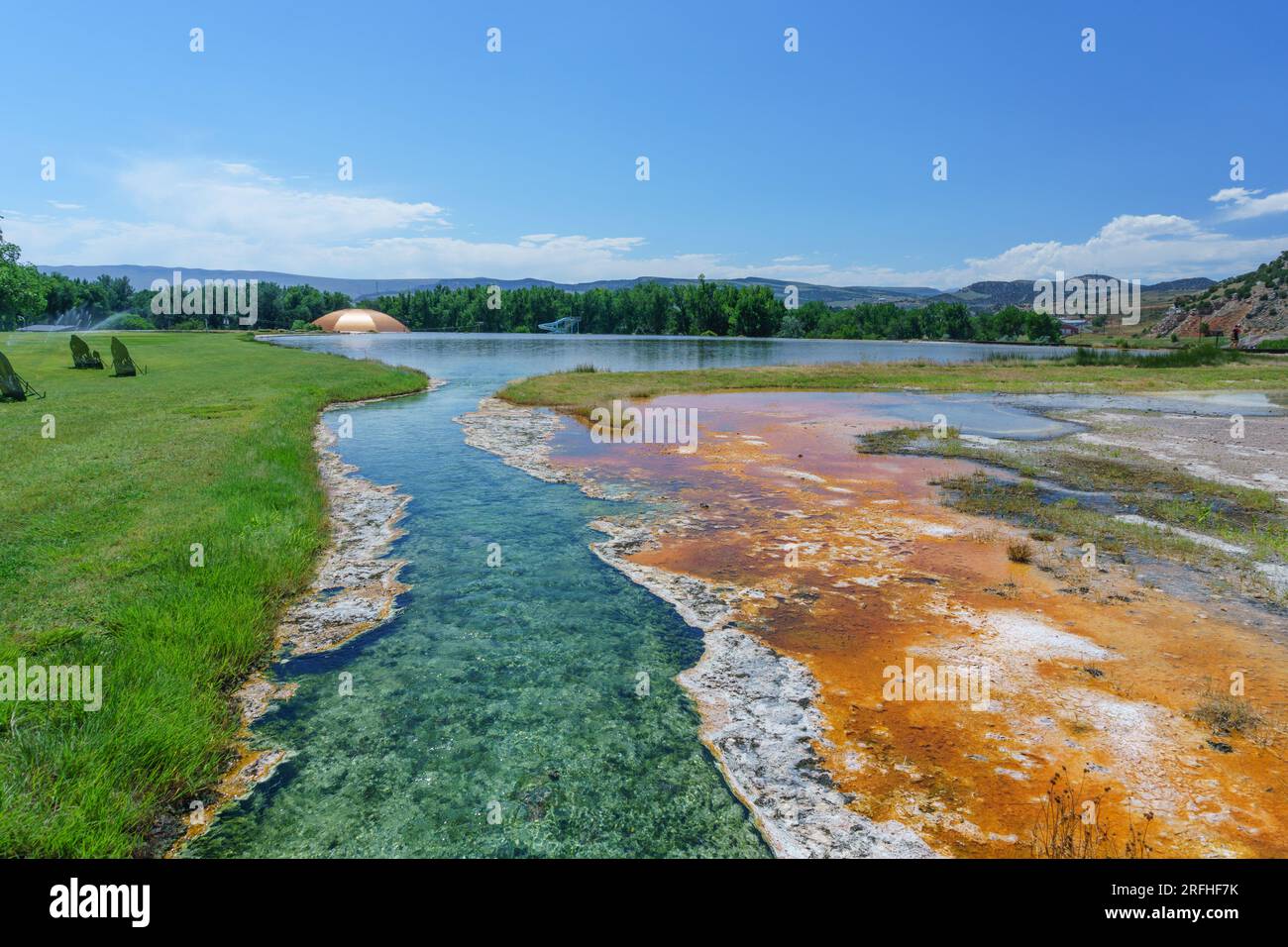 Thermopolis hot springs state park hi-res stock photography and images ...
