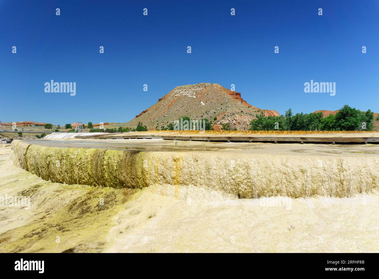 Worlds Largest Mineral Hot Springs, Hot Springs State Park, Thermopolis ...