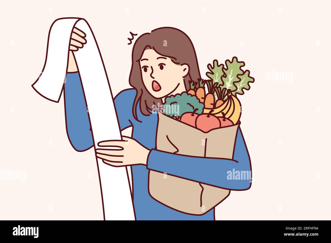 Food Inflation Cartoon