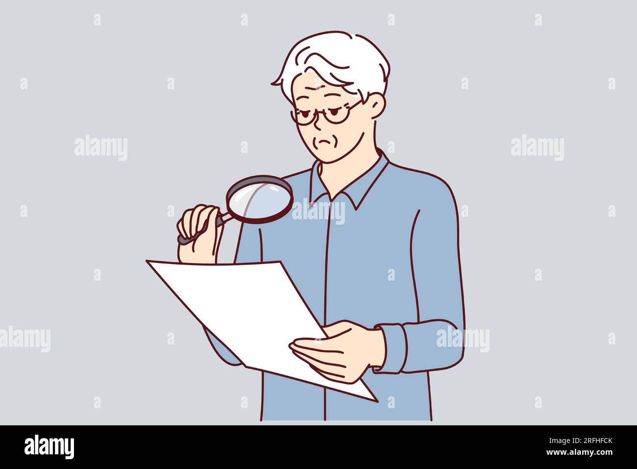 Read carefully Stock Vector Images - Alamy