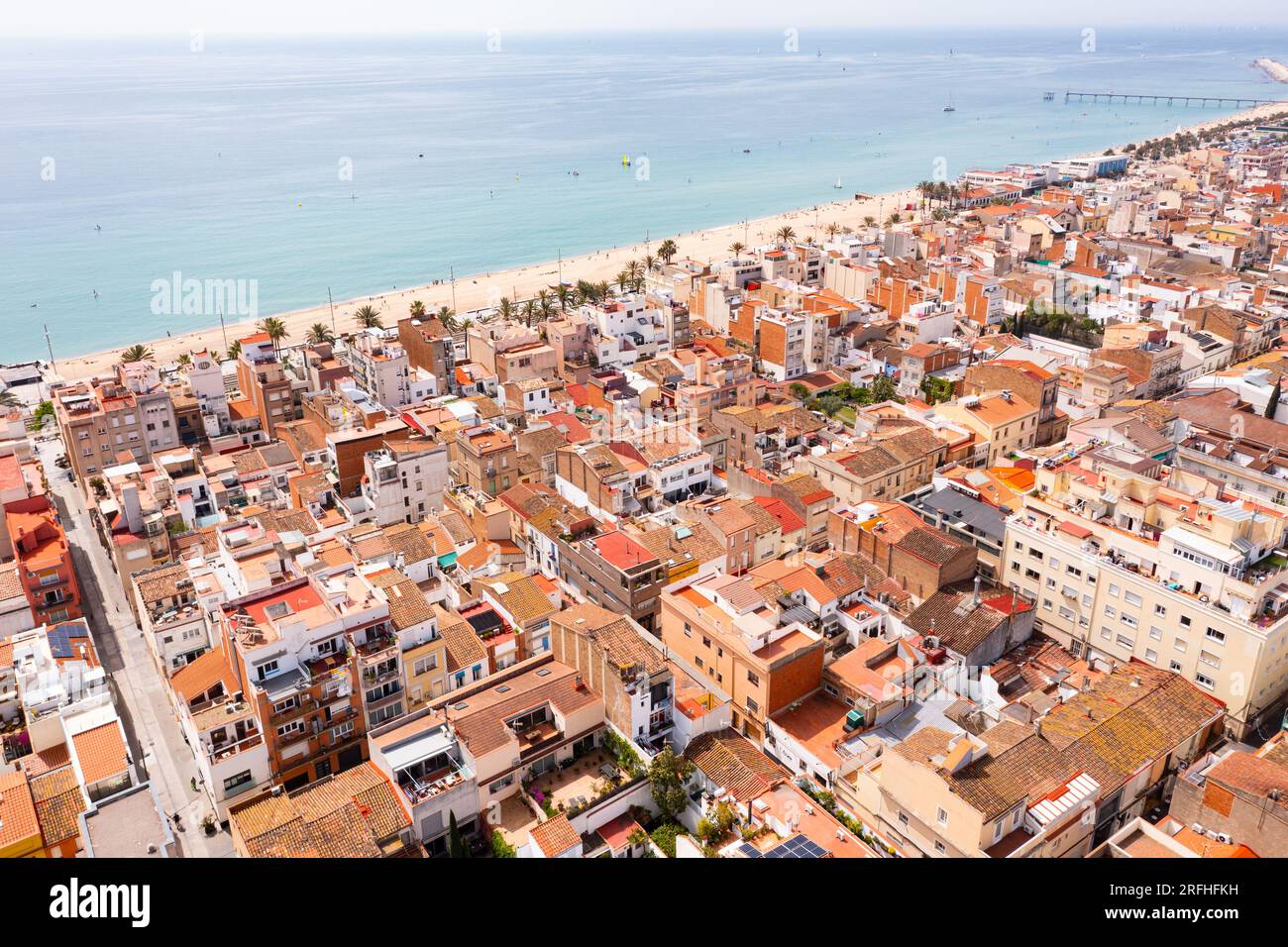 Badalona spain aerial hi-res stock photography and images - Alamy