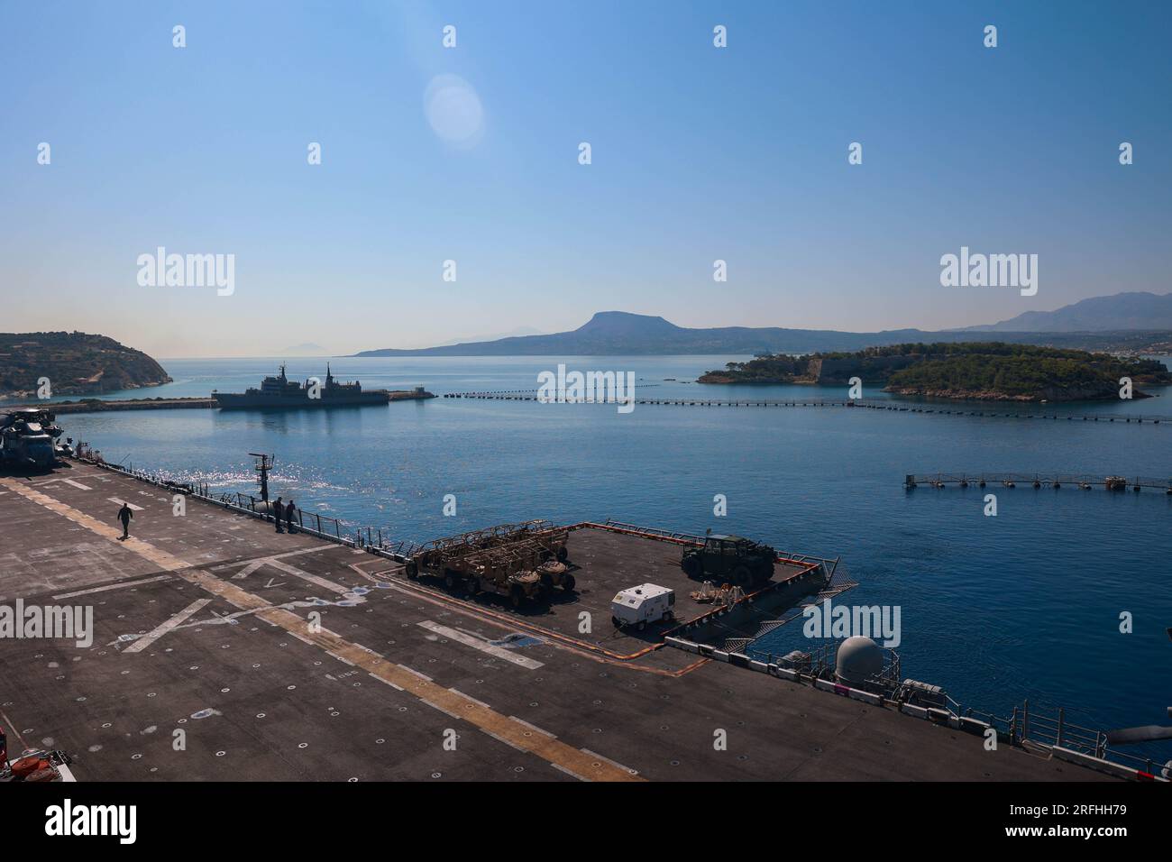 230802-N-OQ442-1146 SOUDA BAY, Greece (Aug. 2, 2023) The Wasp-class ...