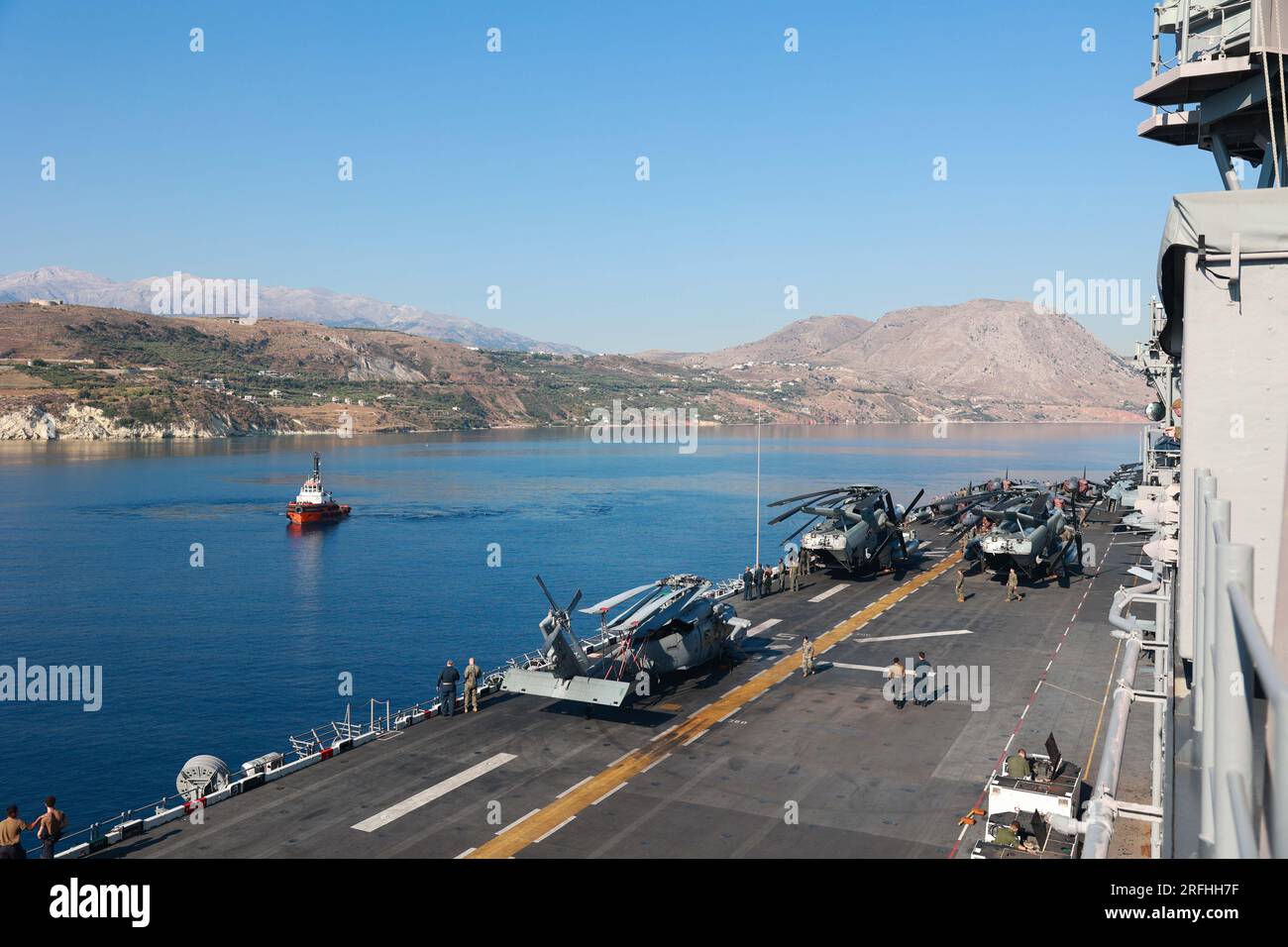 230802-N-OQ442-1075 SOUDA BAY, Greece (Aug. 2, 2023) The Wasp-class ...