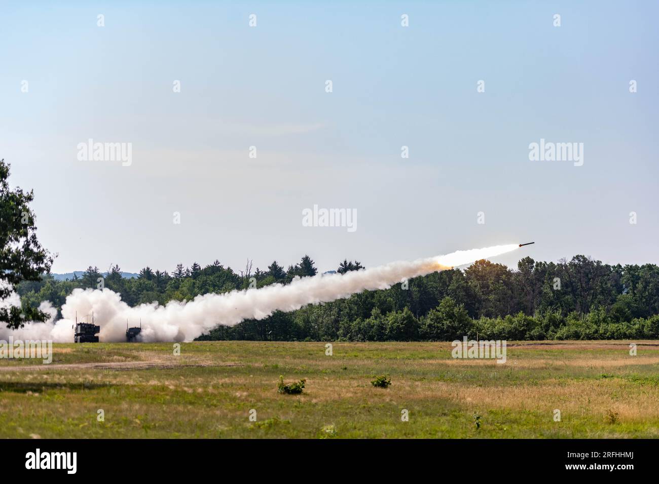 1-121st FAR provided artillery support during High Mobility Artillery ...