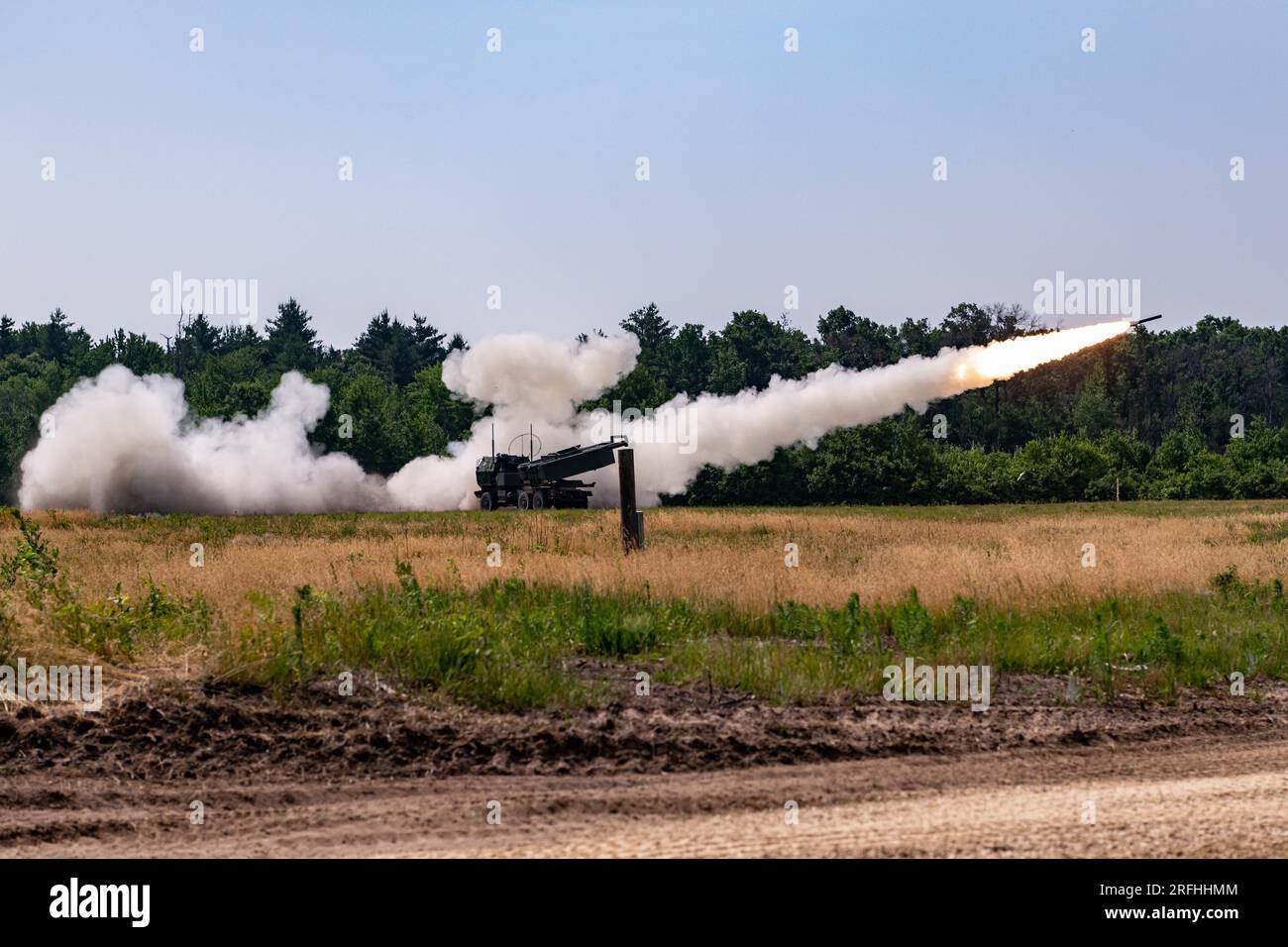 1-121st FAR provided artillery support during High Mobility Artillery ...