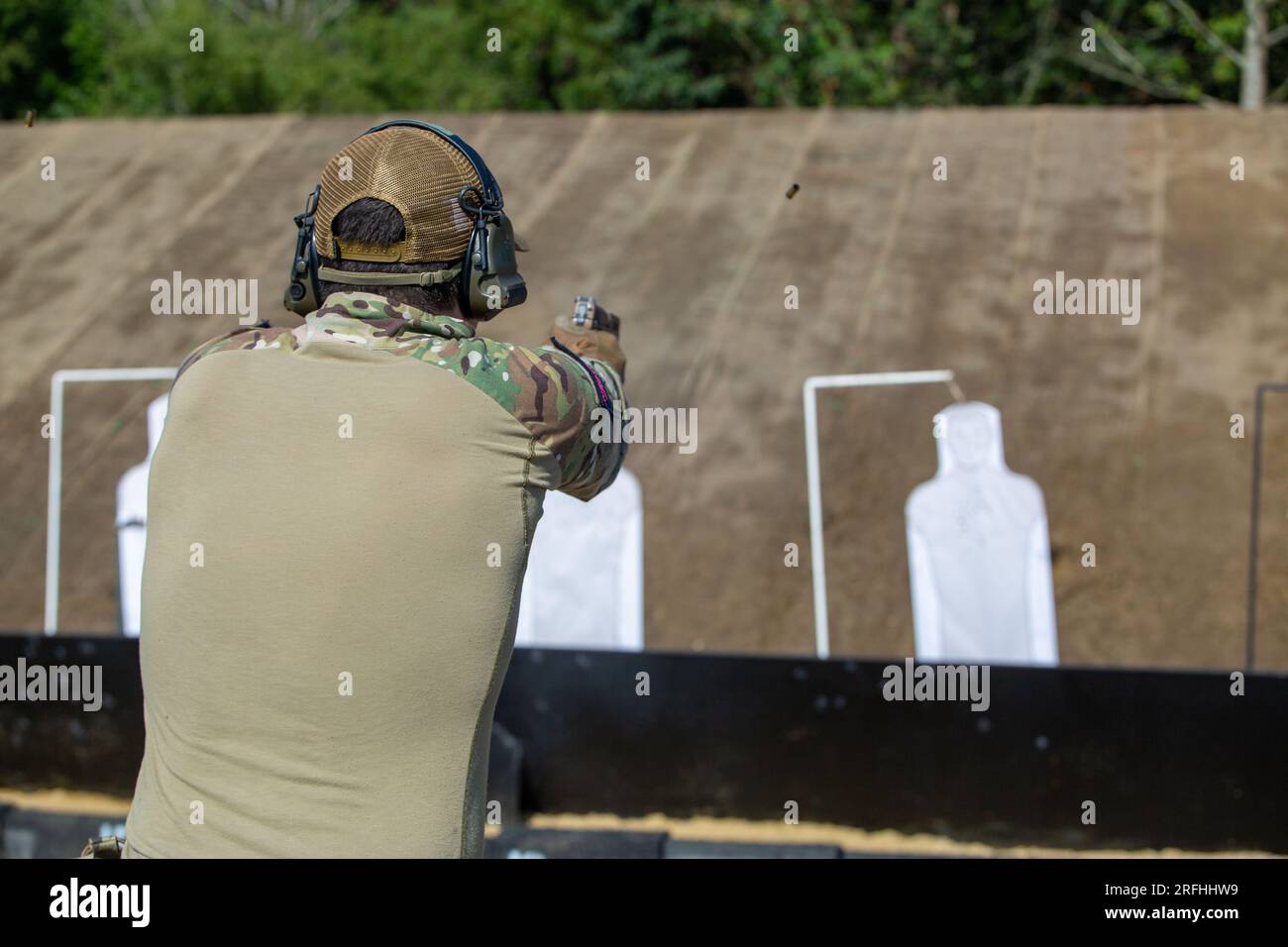 British Royal Marines Commandos Mne Ben Hosie, a rifleman with O ...