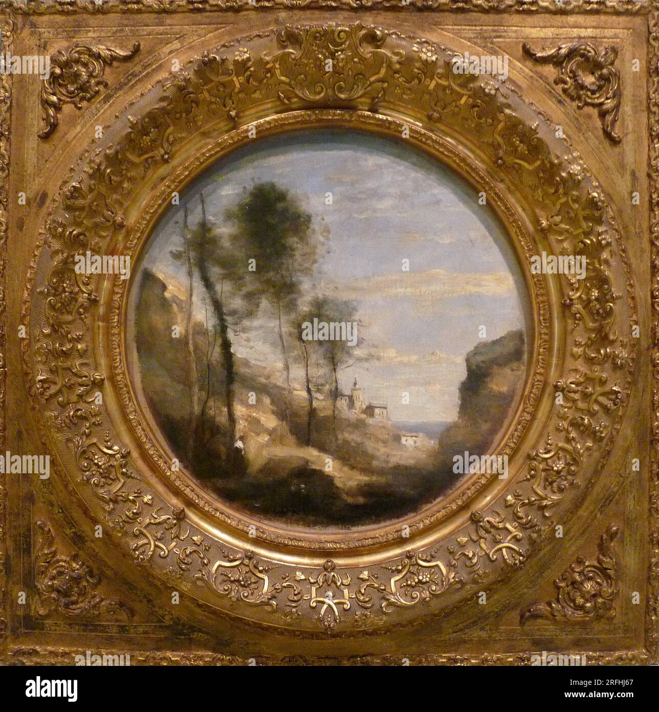 Fraîcheur du matin between 1870 and 1871 by Jean-Baptiste Camille Corot ...