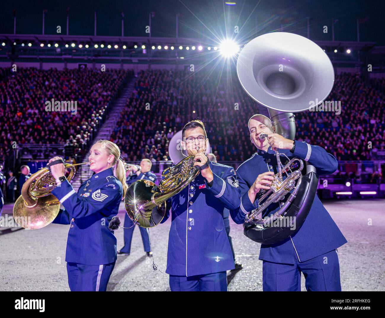 Edinburgh, United Kingdom. 03 August, 2023 Pictured: The United States ...