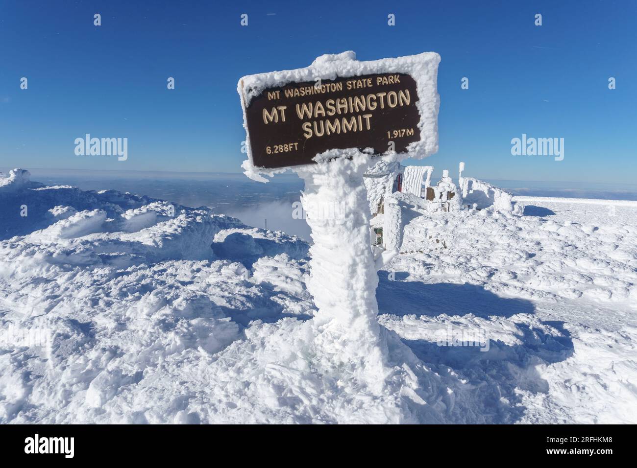 Mount washington summit hi-res stock photography and images - Alamy