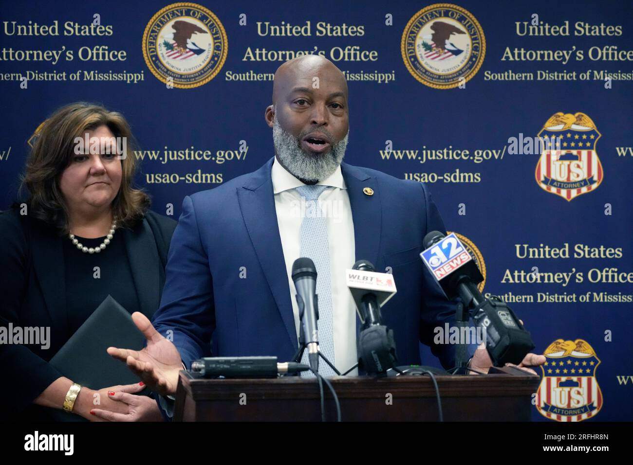 Jermicha Fomby, special agent in charge of the FBI Jackson field office ...